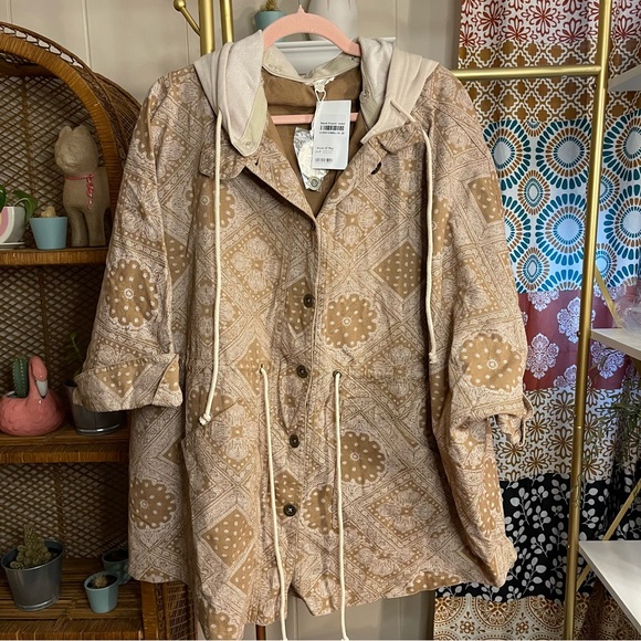 ODDY | Jackets & Coats | Oddy Bandit Dreams Hoodie Jacket Khaki X2x ...